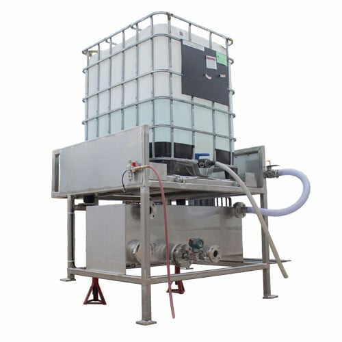 Tote Tipper Skid Systems
